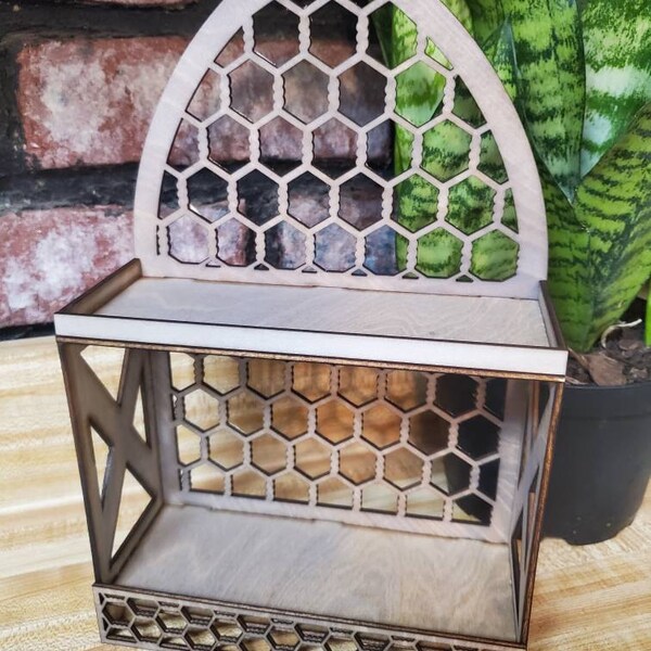 Rustic Planter Boxes. 4x4", 5x5", 6x6" Files Included in 3 Different ...
