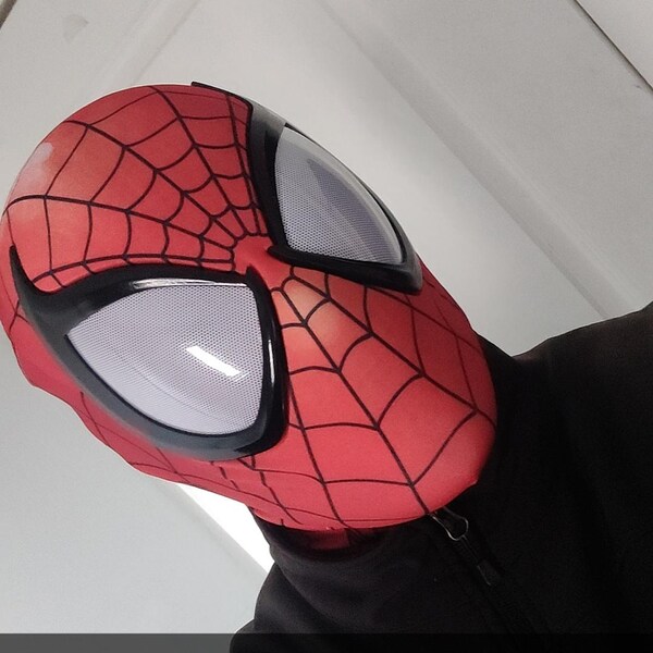 Spider Man Mask, Black Toby Mask, Cosplay Mask, Halloween Gift ...