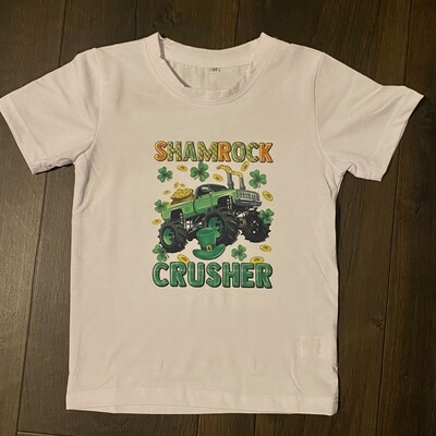 St. Patrick's Shamrock Crusher Png Sublimation Design Download, St ...