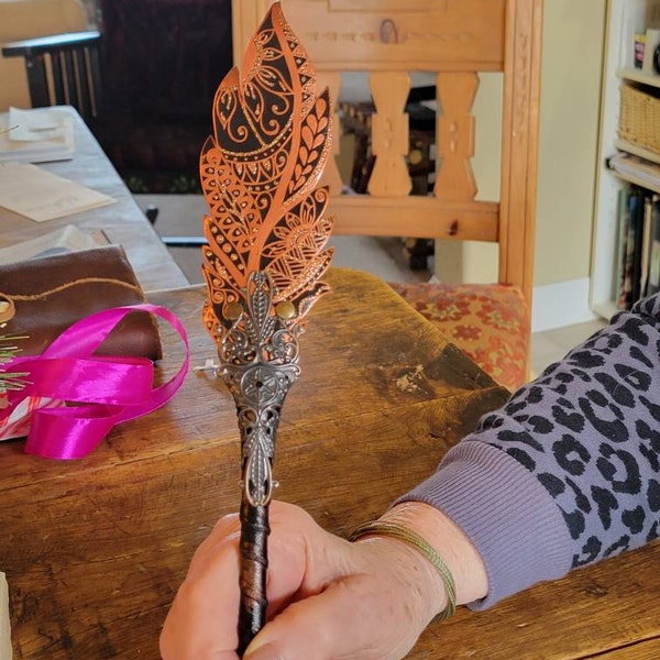 Fountain Journal Pen, Fantasy Quill Gothic Pen, Birthday Wife Gift ...
