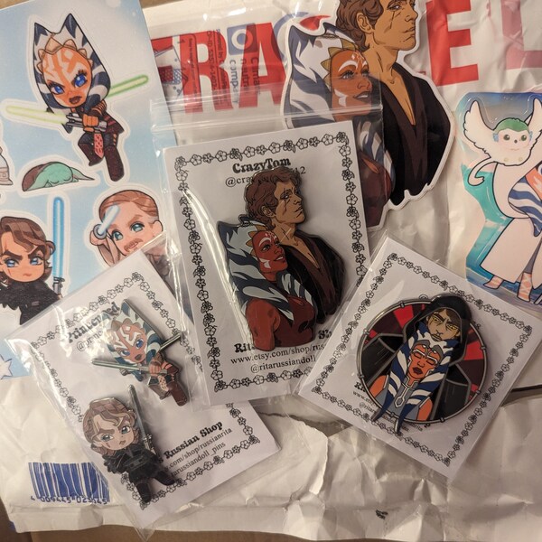 Star Wars Anakin Skywalker Obi-wan Kenobi Padme Amidala Ahsoka Tano ...
