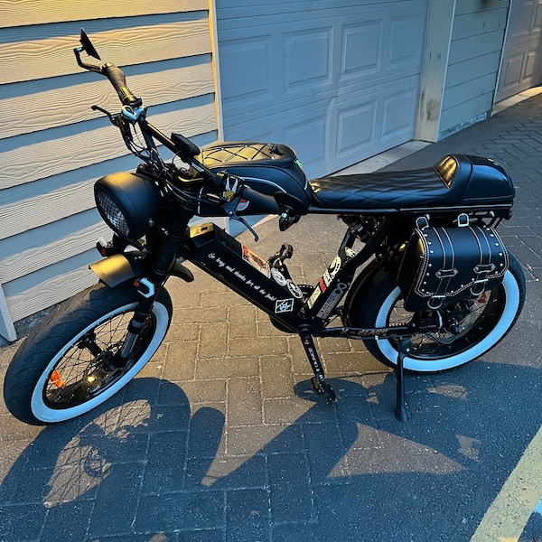 Ariel Rider Grizzly Electric Bike X Class Cargo Crate, Aluminum Basket ...