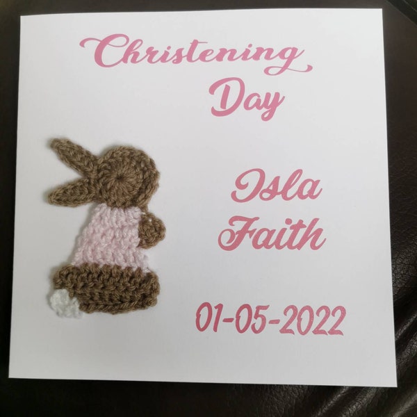 CROCHET PATTERN for the Pixie Rabbit Applique Crochet Applique Sewing Design Flat Cotton Tail ...