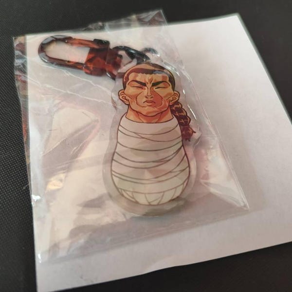 Baki Anime Keychains - Double Sided Acrylic Charm - Etsy