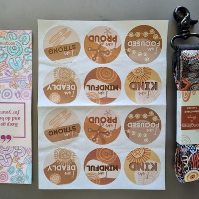 Indigenous Alphabet Poster Prints 'connections' Aboriginal ABC Poster ...