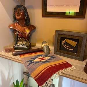 Zapotec Southwest Wool Table Runner / Wall Tapestry Measuring - Etsy