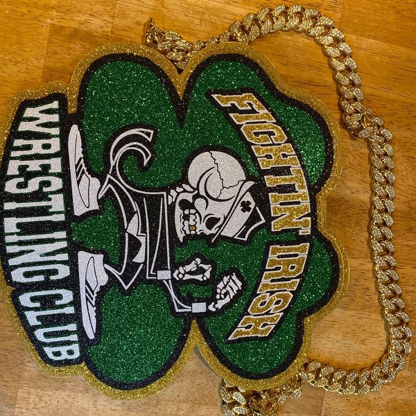 Customizable Medallion Champion Chain Bling Chain Award Turnover Chain ...