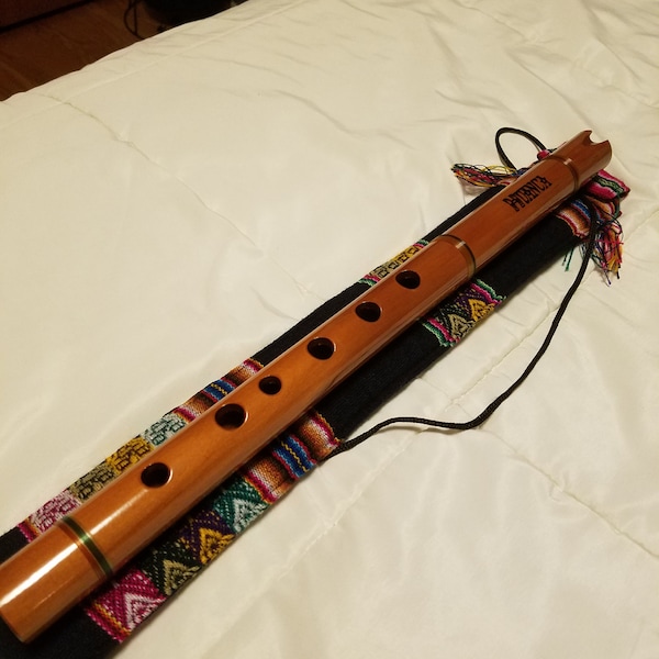 Rosewood Quena From Peru -quena Tuned G Sol Handmade Quena Quena Wood ...