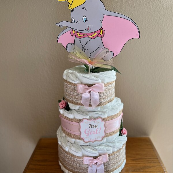 Disney Dumbo Themed Cake Topper or Centerpiece Pick - Etsy