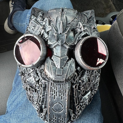 Steampunk Mask Apocalyptic Masquerade Scary Face Mask - Etsy