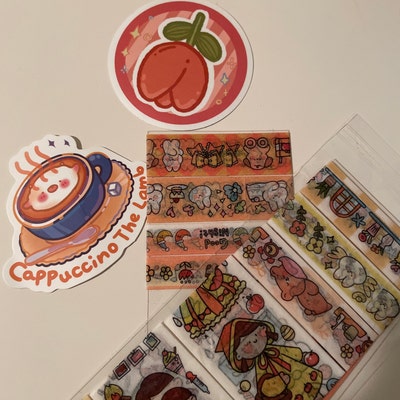 10 Sheets Cute Kawaii Mini Sticker Sheets3x3cute Stationery Grab Bag ...