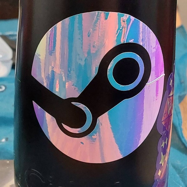 Steam Logo Decal - Etsy