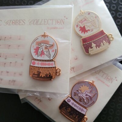 Music Globes Collection: Interactive Pins With Song Code - Etsy