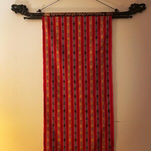 Philippine Handwoven Fabric Standard Cotton Necktie Red and Black ...