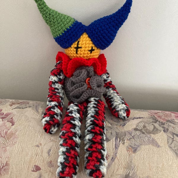 UPDATED Spiral Clown Keychain Pattern- Amigurumi- Beginner- Accessory ...