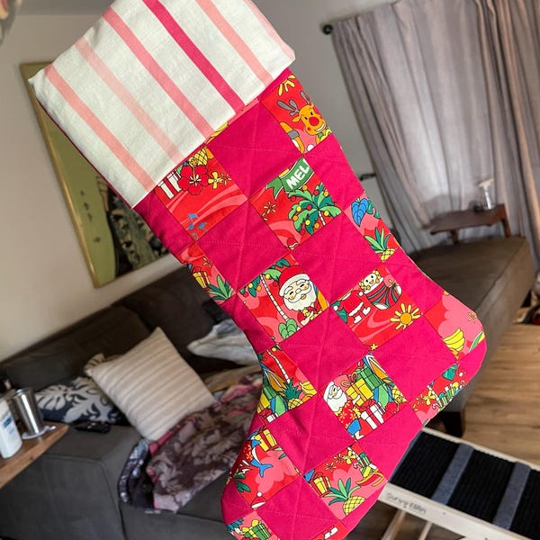 Christmas Stocking PDF Sewing Pattern Sizes XS - XL - Etsy