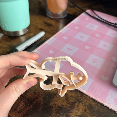 Alphabet Letter U Cookie Cutter, Letter U Large Clay Cutter, Polymer ...