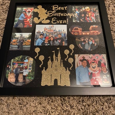 Disney Mickey Mouse Picture Frame Collage Photo Frame Birthday Disney ...