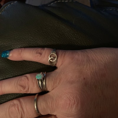 Police Gift Sterling Silver Handcuff Ring - Etsy