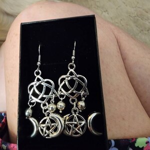 Black Sigil of Lilith Decoration, Satanic Symbol Altar Tile, 3D Printed ...