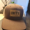 American Flag United States Map Leather Patch Hat | USA Flag ...
