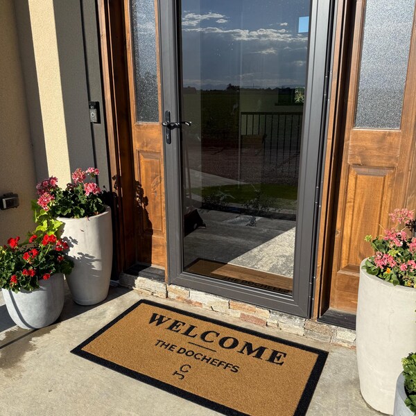 The Most Durable and Elegant Custom Door Mat Available. Infinity Custom ...