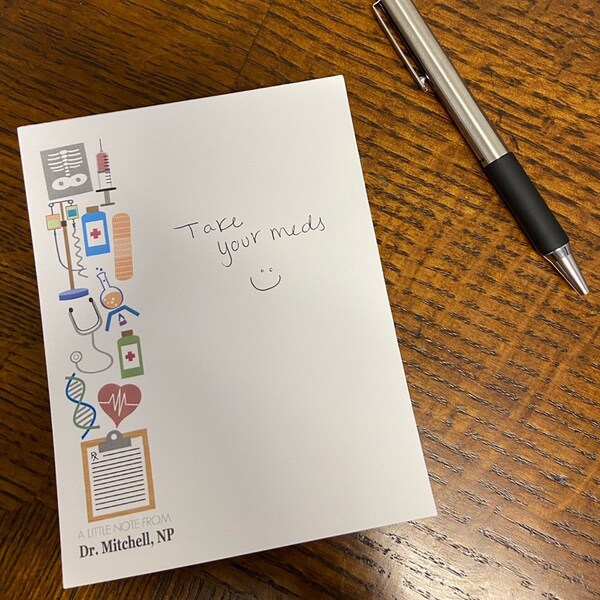 English Teacher Personalized Notepad/ Literature Teacher Notepad - Etsy