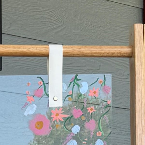 White Strap Set for Hanging Wedding Signage (set of 2), Sign Straps ...
