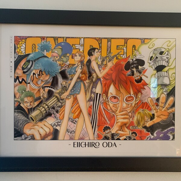 Anime Poster Wall Art Manga Gift Ideas, Shonen Manga Present, Anime Art ...