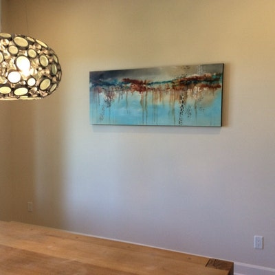 Office Lobby Wall Art Extra Large, 6 Feet Tall Paintings for Large Wall ...