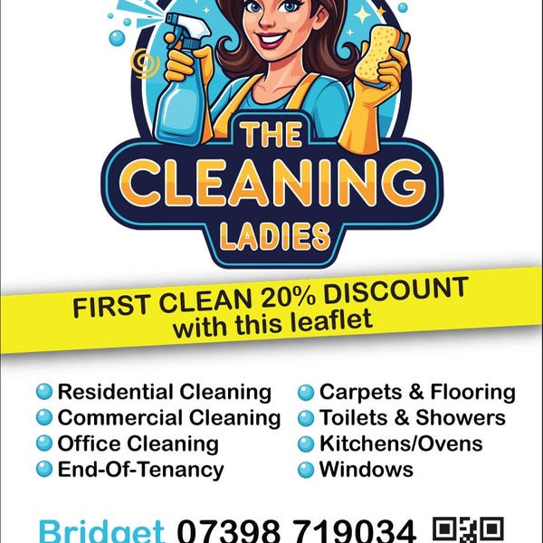 Cleaning Company Logo, Fun, Cartoon Style, House Cleaning Service ...