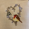Christmas Robin Machine Embroidery Designs Instant Download 4x4 5x5 6x6 ...