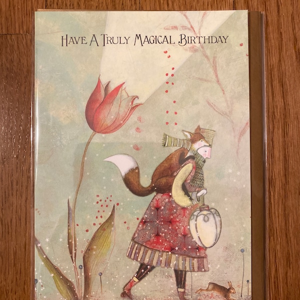 Sacredbee Card 413 MAGIC - Birthday Card - Etsy