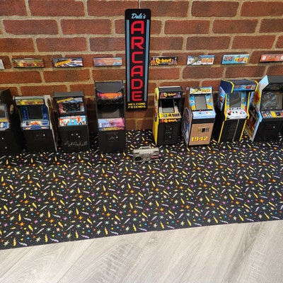 Arcade Sign Vertical, Gamer Gift, Custom Arcade Decor, Game Room Sign ...