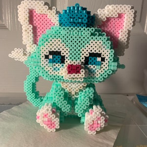 Instant Download 3D Perler Bead Pattern Pretty Day Dreamer Doll With ...