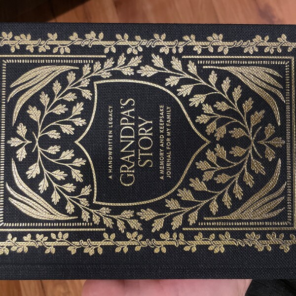 Grandpa's Story: A Memory Book and Keepsake Journal for Grandpa (gift ...