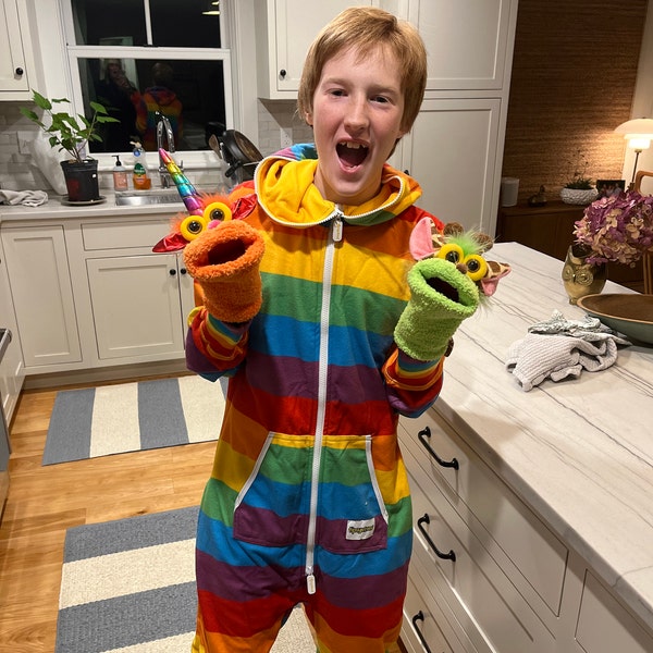 Funny Sock Puppet in Christmas Colors Gift for Young Children , Unique ...