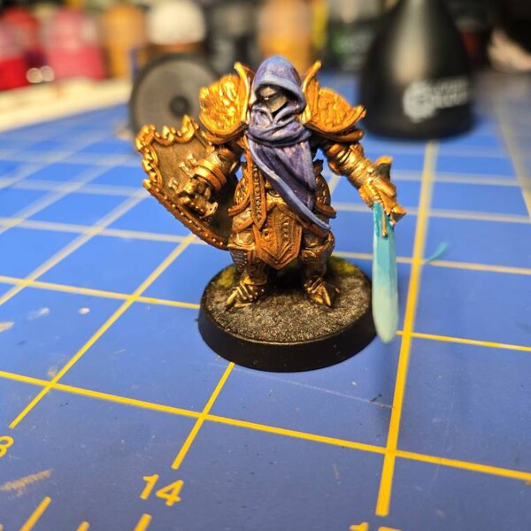 Colonel Thierry Du Lion D'argent Paladin Bust to Paint Dungeons Dragons ...