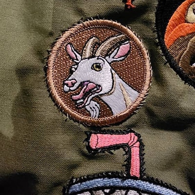 Lumberjack Patch 407 2 Inch Diameter Embroidered Patch - Etsy