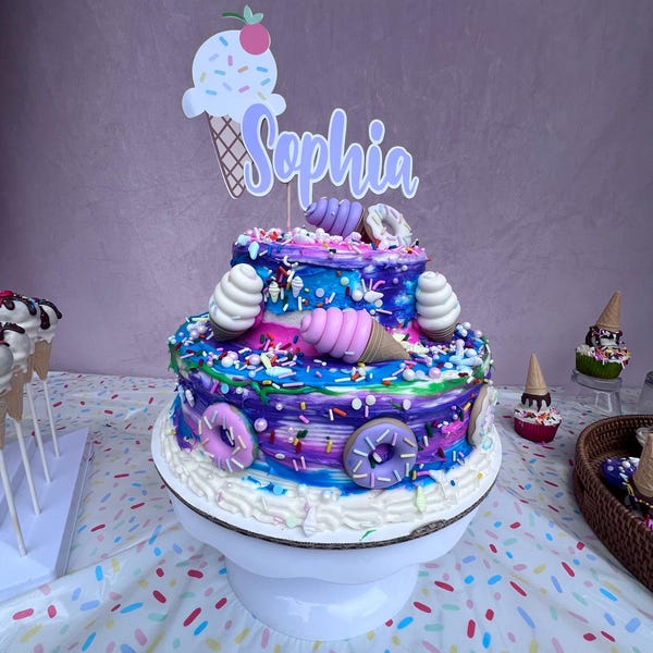 Winter Wonderland Themed Edible Cupcake Cake or Cookie Toppers Silver ...