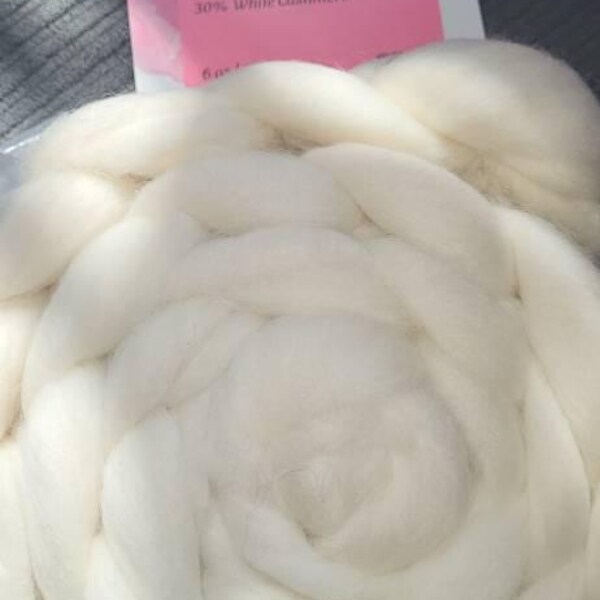 Summer Combed Top Merino Fiber Spinning Fiber Wool Roving Gift for ...