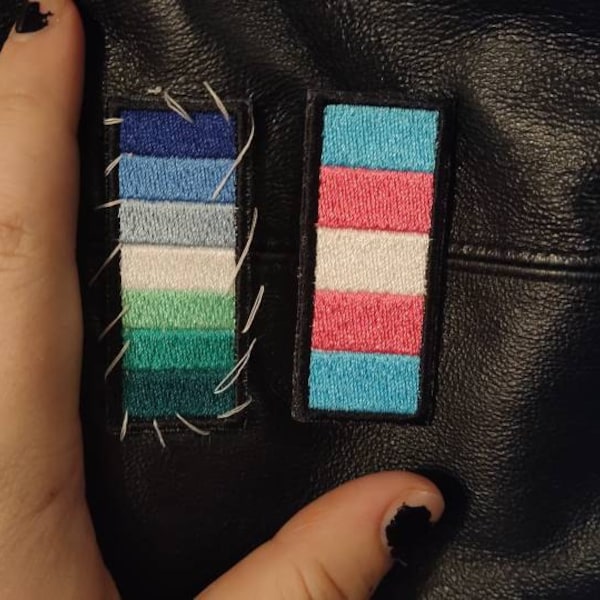 Large Spine Vertebrae in White or Black Iron-on or Sew-on Patch ...