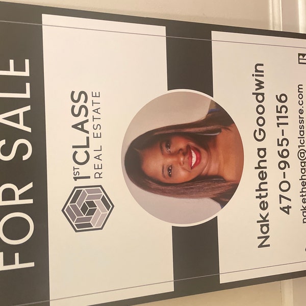 Real Estate Yard Sign #8 | for Sale Sign | Property Sign | Listing Sign ...