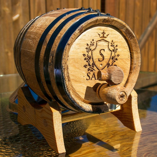 Personalized Wine Barrel, Bourbon Barrel, Whiskey Barrel, Gifts for ...