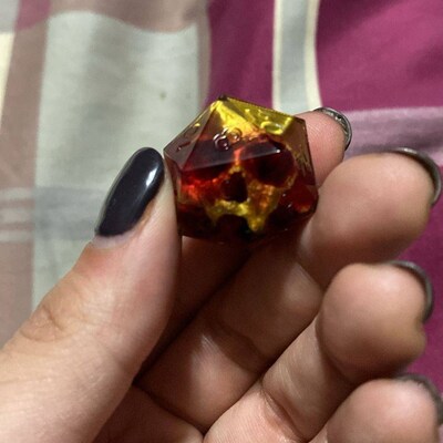 Dice Set Skull Sharp Edge, D&D Dice Set for Dungeons and Dragons D and ...