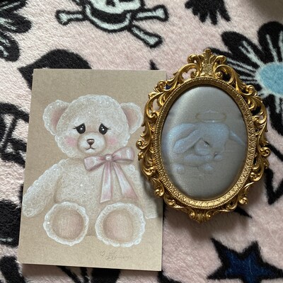 Unicorn Print, Magical & Lovely 'the Moon Unicorn' LIMITED EDITION ...