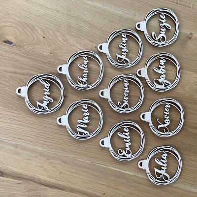 Wooden Place Names Settings Wedding Names Wedding - Etsy