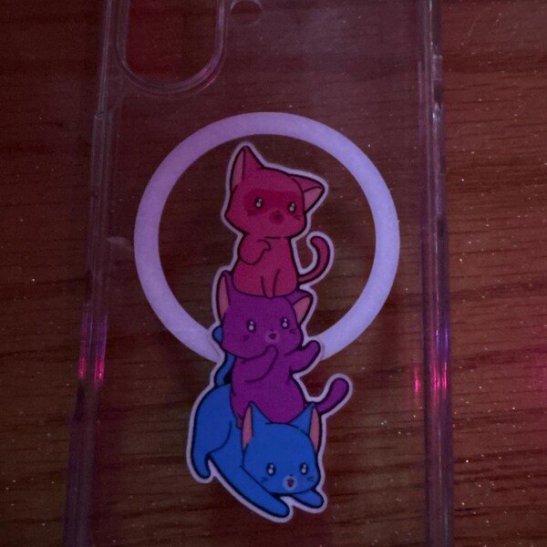 BI PRIDE STICKER | Love Sticker, Bisexual Pride Sticker, Lgbt Sticker ...