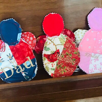 Quilted Angel Christmas Ornament Pattern Instant PDF Pattern With Photo ...