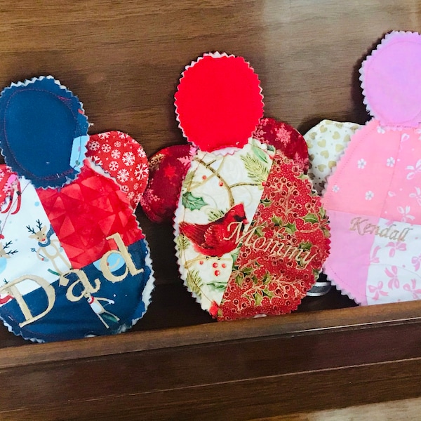 Quilted Angel Christmas Ornament Pattern - Instant PDF Pattern With ...